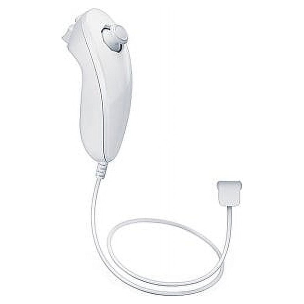 Restored Nintendo Nunchuk Controller for Wii and Wii U- White ...