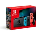 Nintendo Switch, Neon Blue and Neon Red Joy-Con, Restored, Refurbished ...