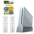Restored Nintendo Wii Console White with Wii Play, and Extra Controller ...
