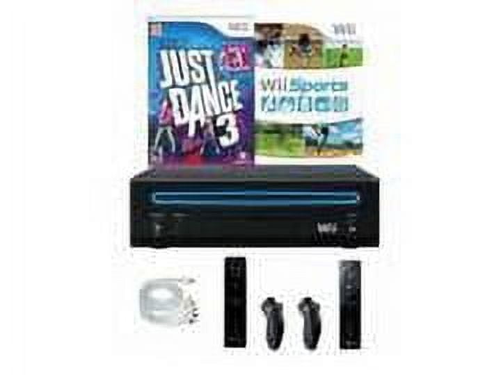 Restored Nintendo Wii Console with Just Dance 3 Wii Sports and 2 ...