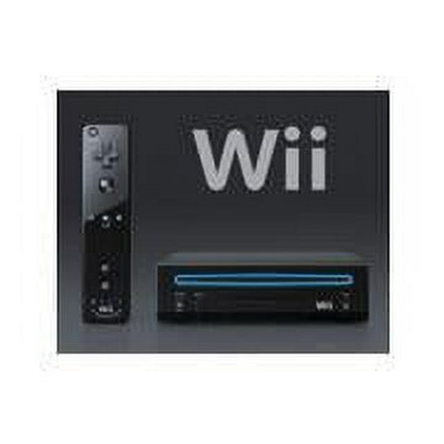Restored Nintendo Wii Video Game Console - Black (Refurbished ...