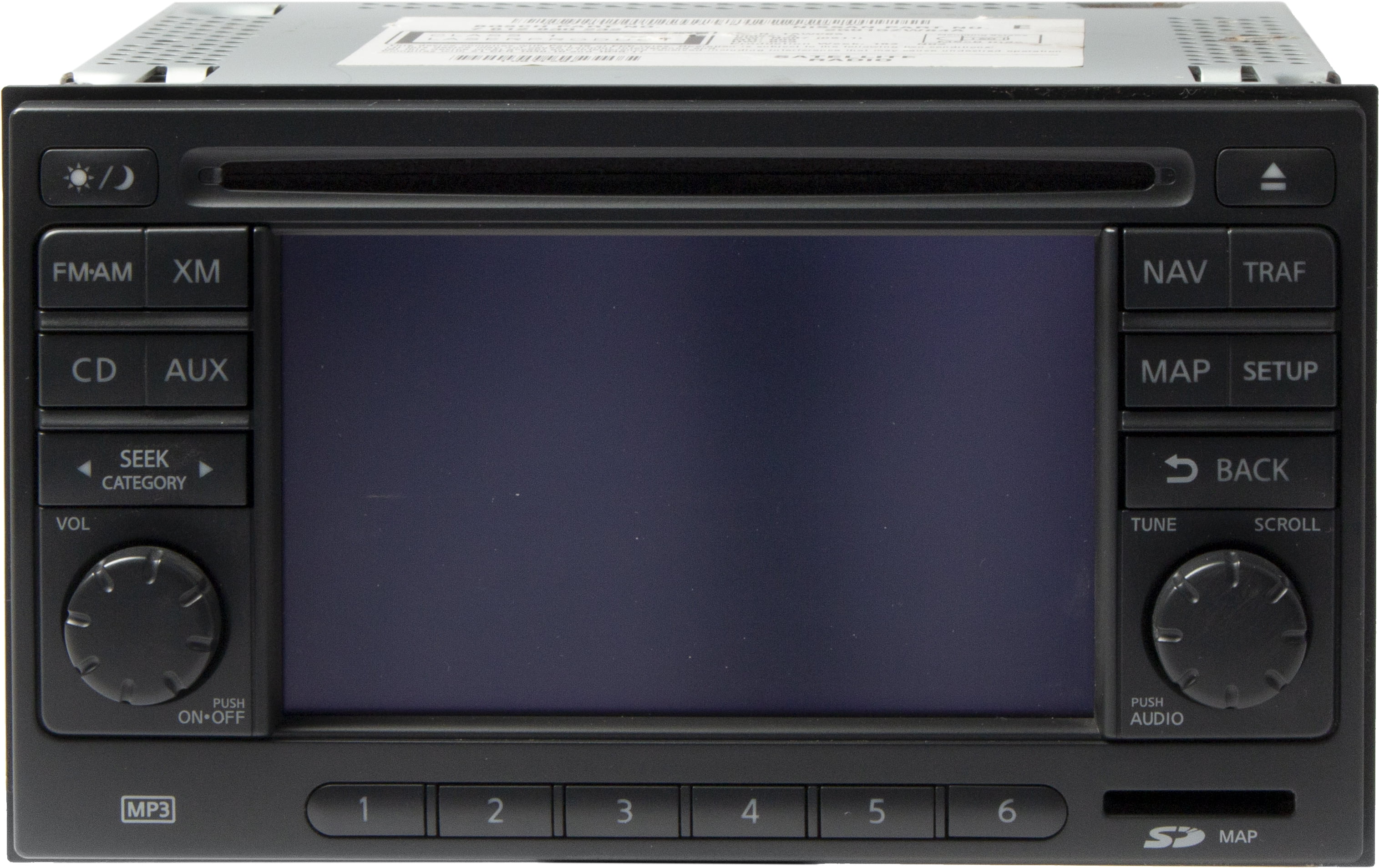 Restored Nissan Versa 2012 Radio AM FM mp3 CD Player w Navigation ...