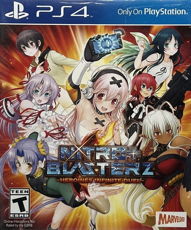 Restored Nitroplus Blasterz: Heroines Infinite Duel (PlayStation 4, 2016) Fighting Game ...