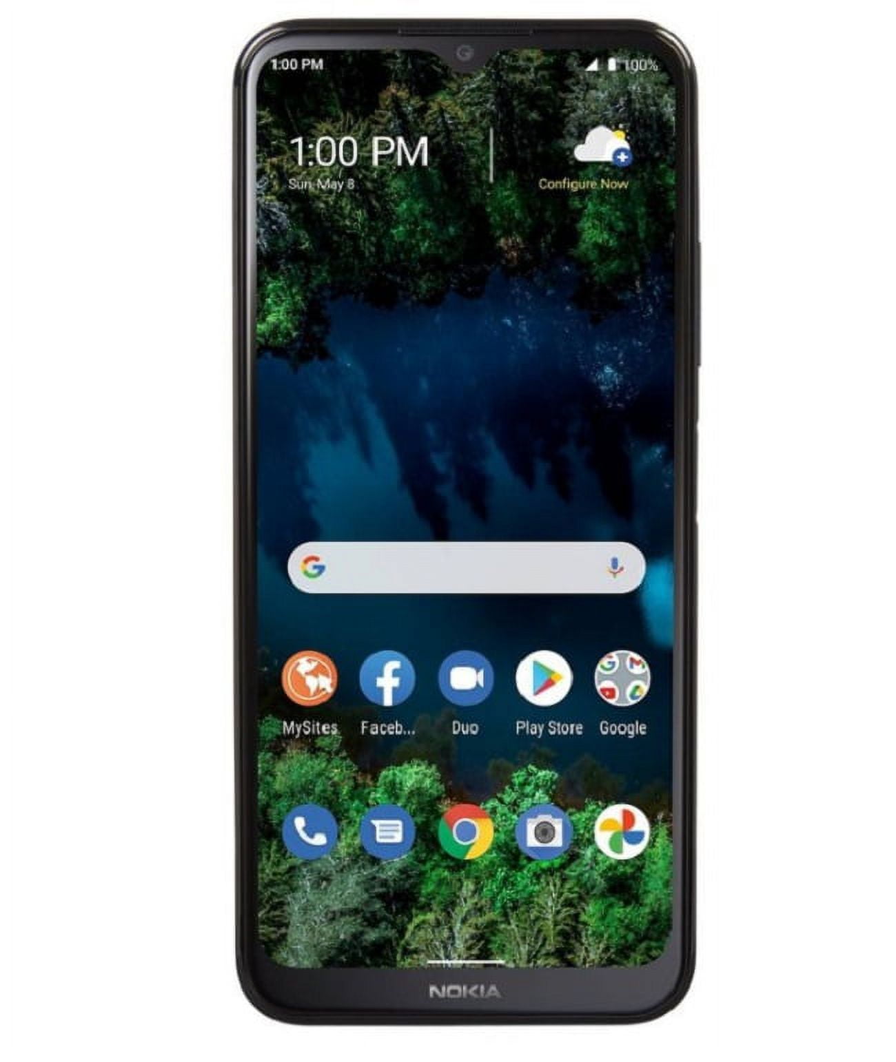 Restored Nokia G100 4G (32GB) 6.5'' Screen 13MP Triple Camera CDMA ...