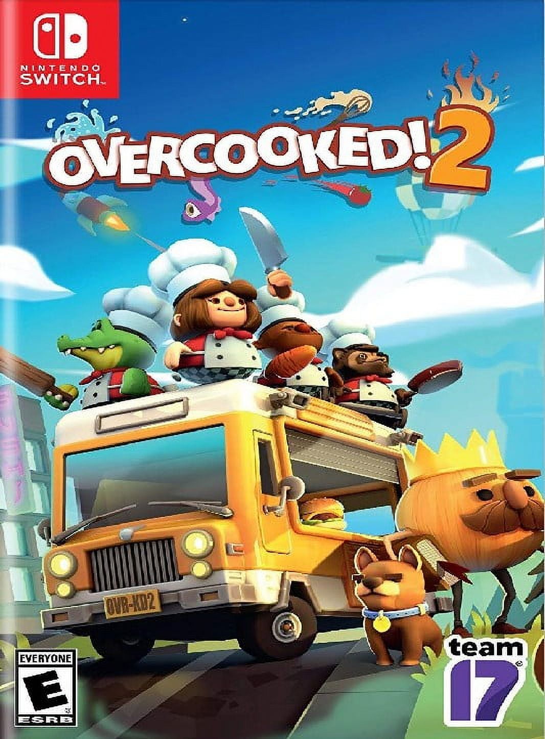 Restored Overcooked! 2 (Nintendo Switch, 2018) Cooking Game ...