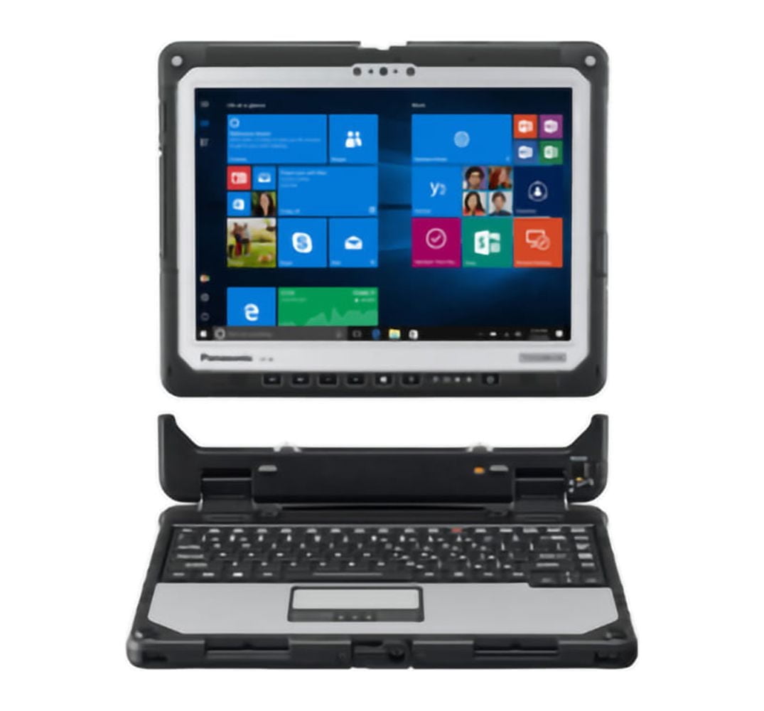 Restored Panasonic Toughbook CF-33, Rugged 2-in-1 Laptop, 12 Restored Panasonic Toughbook CF-33, Rugged 2-in-1 Laptop, 12