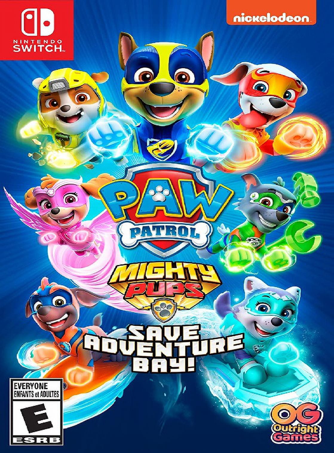 Restored Paw Patrol Mighty Pups Save Adventure Bay (Nintendo Switch ...