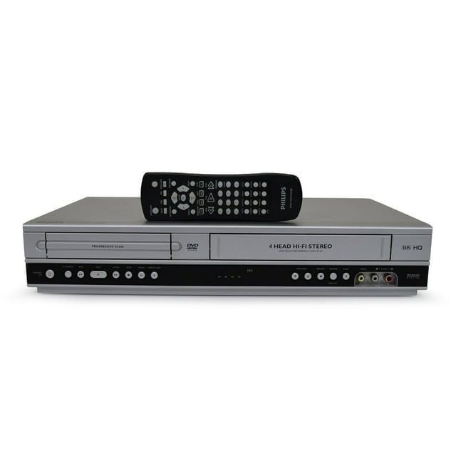 Restored Philips, DVP3340V, DVD/VCR 4 Head Combo Player with Original ...