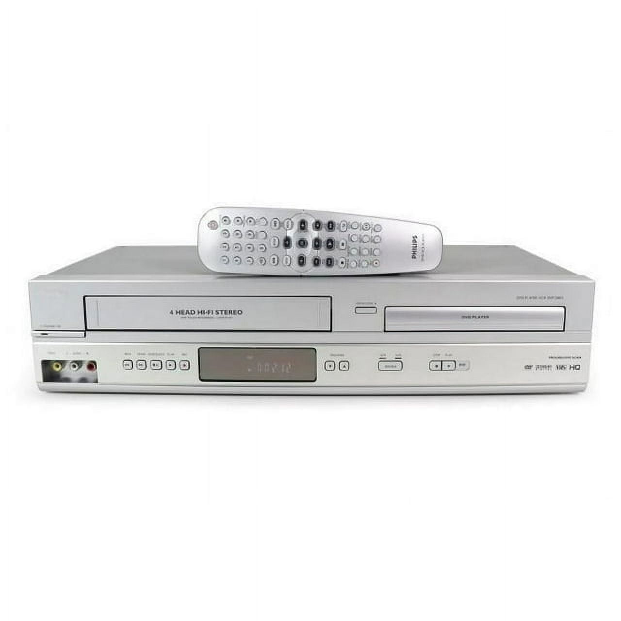 Restored Philips DVP3345V/17 DVD/VCR Combo Player w/ Original Remote, Manual, A/V Cables, & HDMI ...