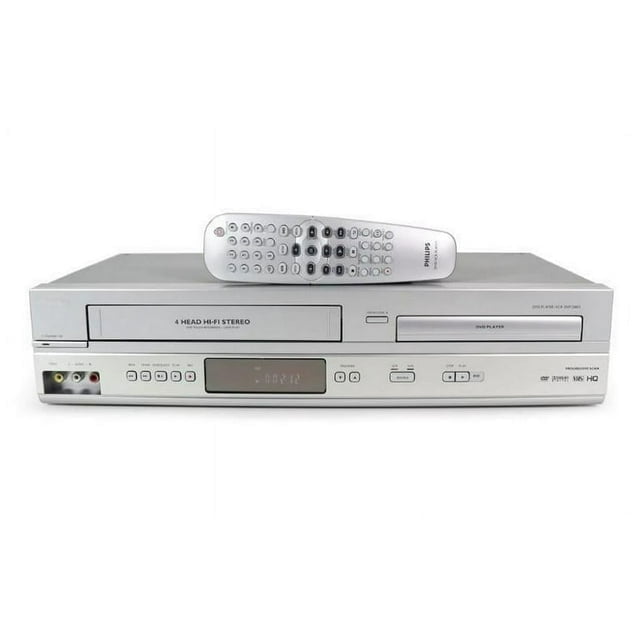 Restored Philips DVP3345V DVD/VCR Combo Player w/ Original Box - Walmart.com
