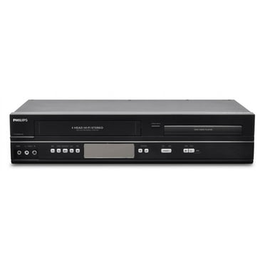 Philips DVP3345V All-in-One DVD/VCR Player Combo - Plays VHS & DVDs (New) - Walmart.com
