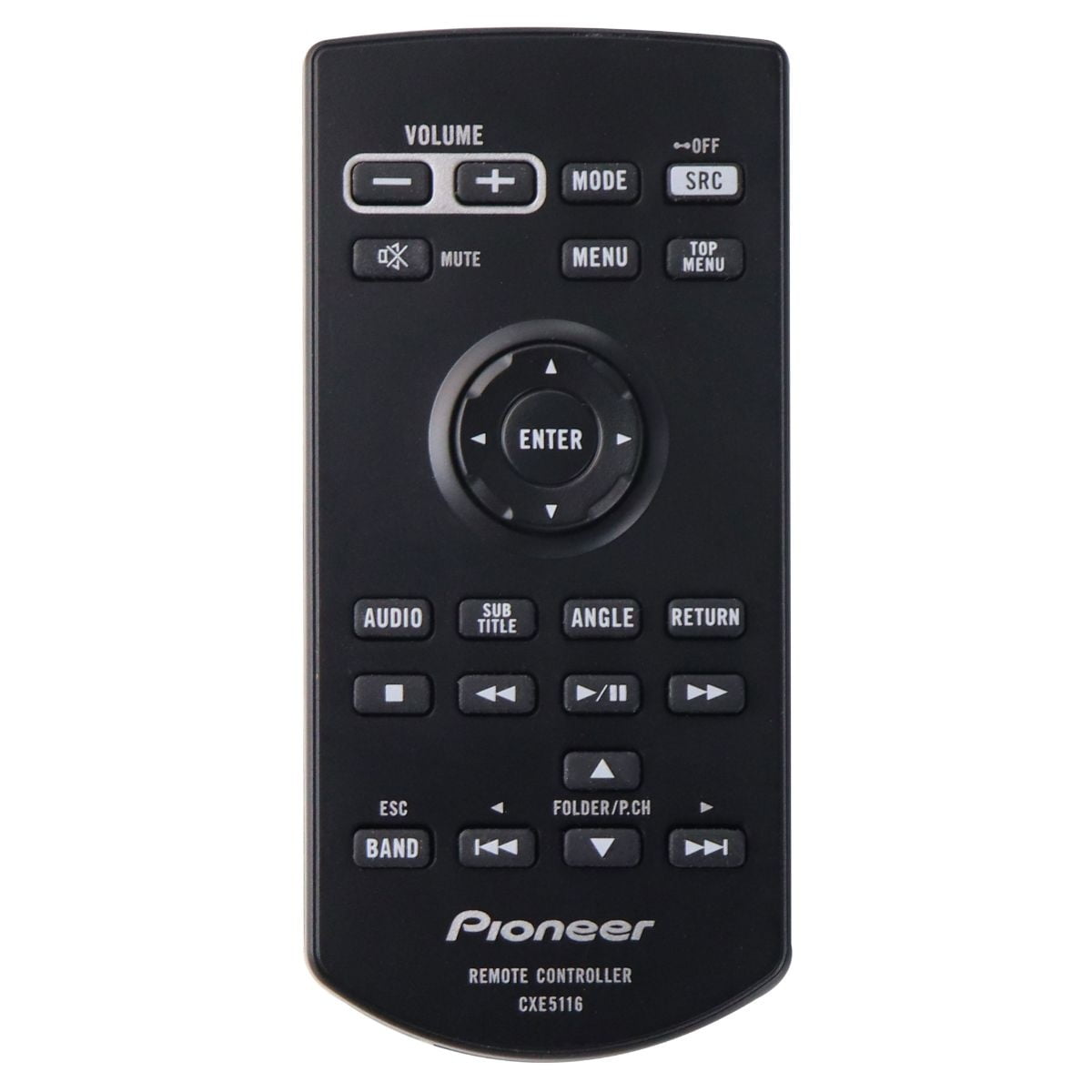 Restored Pioneer Remote Control (CXE5116) for Select Pioneer Multimedia Receivers - Black ...