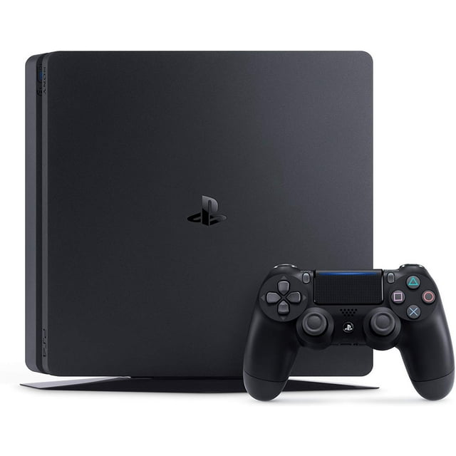 Restored PlayStation 4 Slim 1TB Console Black (Refurbished) - Walmart.com