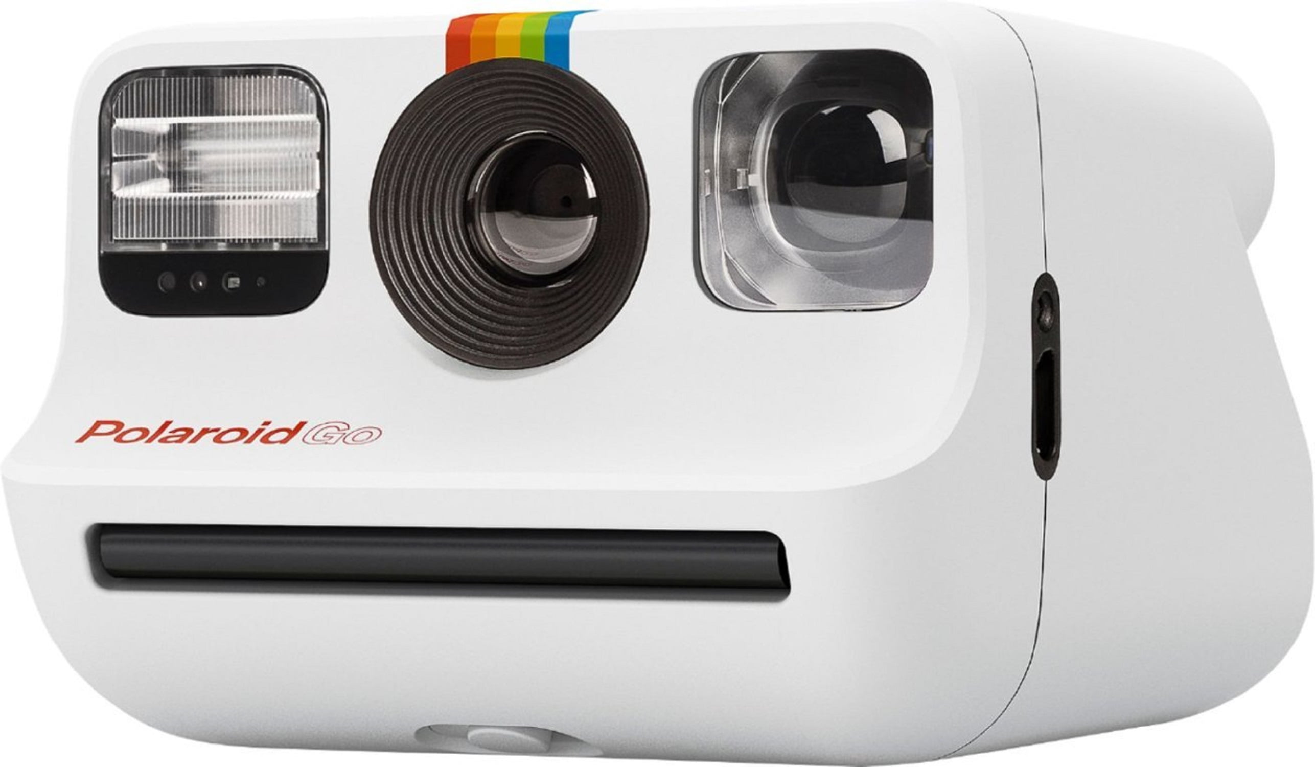 Restored Polaroid Go Instant Mini Camera + Clip Bundle, White - Double ...