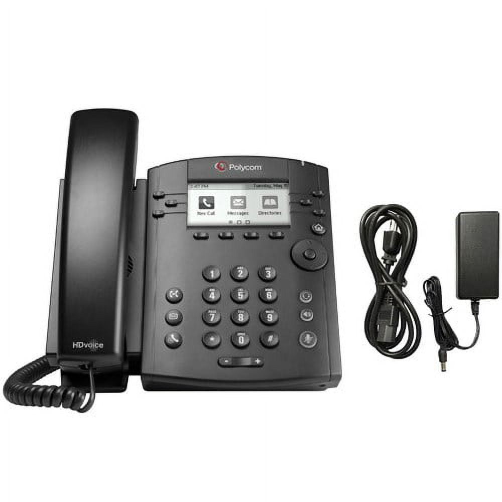 Restored Polycom 2200-48300-025-R with Power Adapter 6-line Desktop ...