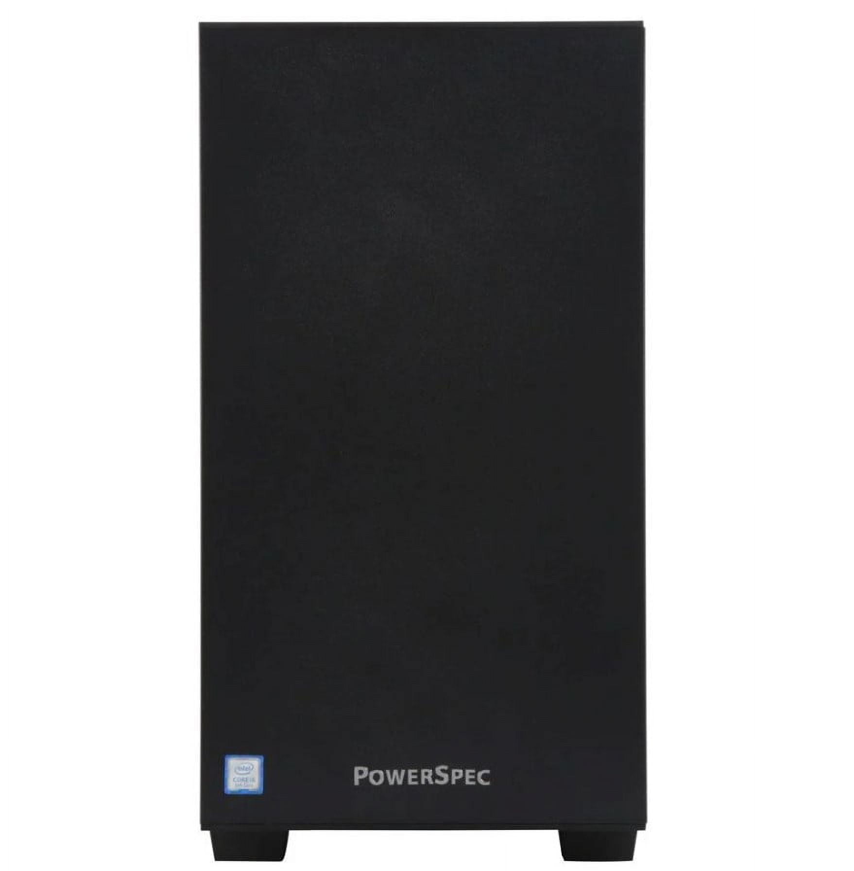 Restored Powerspec B677 Desktop Intel Core i5-9400 16 GB 512 GB SSD ...