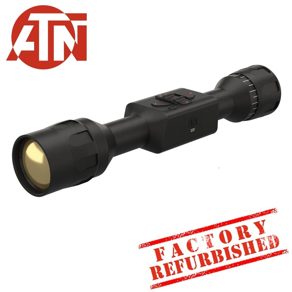 Restored Premium ATN Thor LT 320 5-10x Thermal Rifle Scope 10+hrs ...