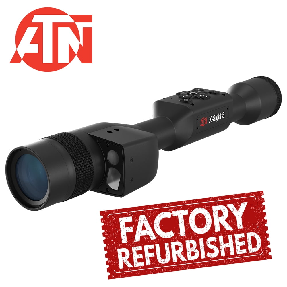 Restored Premium ATN X-Sight 5 LRF, 3-15x, UHD Smart Day/Night Hunting ...