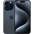 Restored Premium Apple iPhone 15 Pro - Cricket Wireless - 1 TB Blue ...