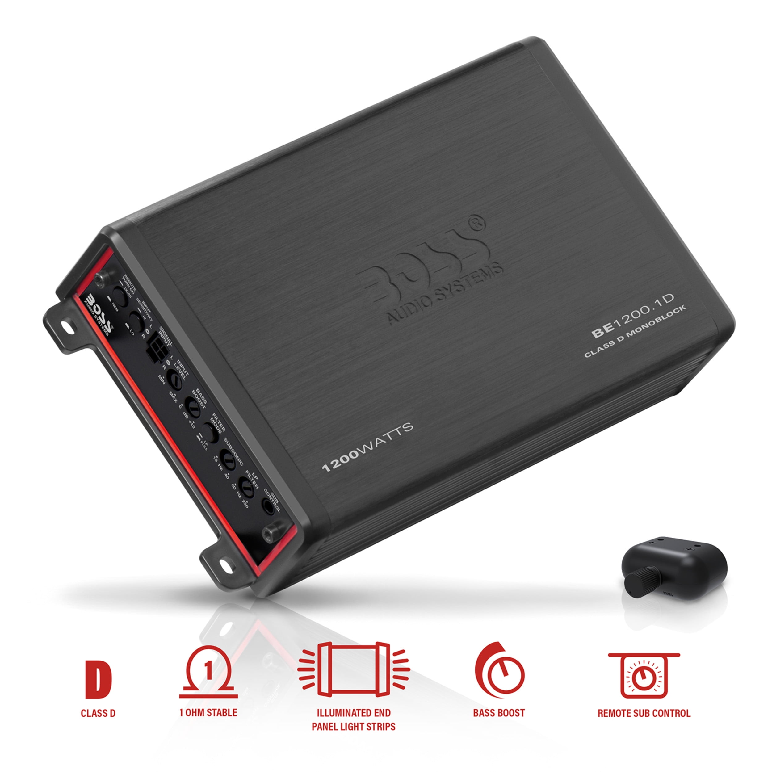 Restored Premium BOSS Audio Systems BE1200.1D Elite Series Car Audio ...