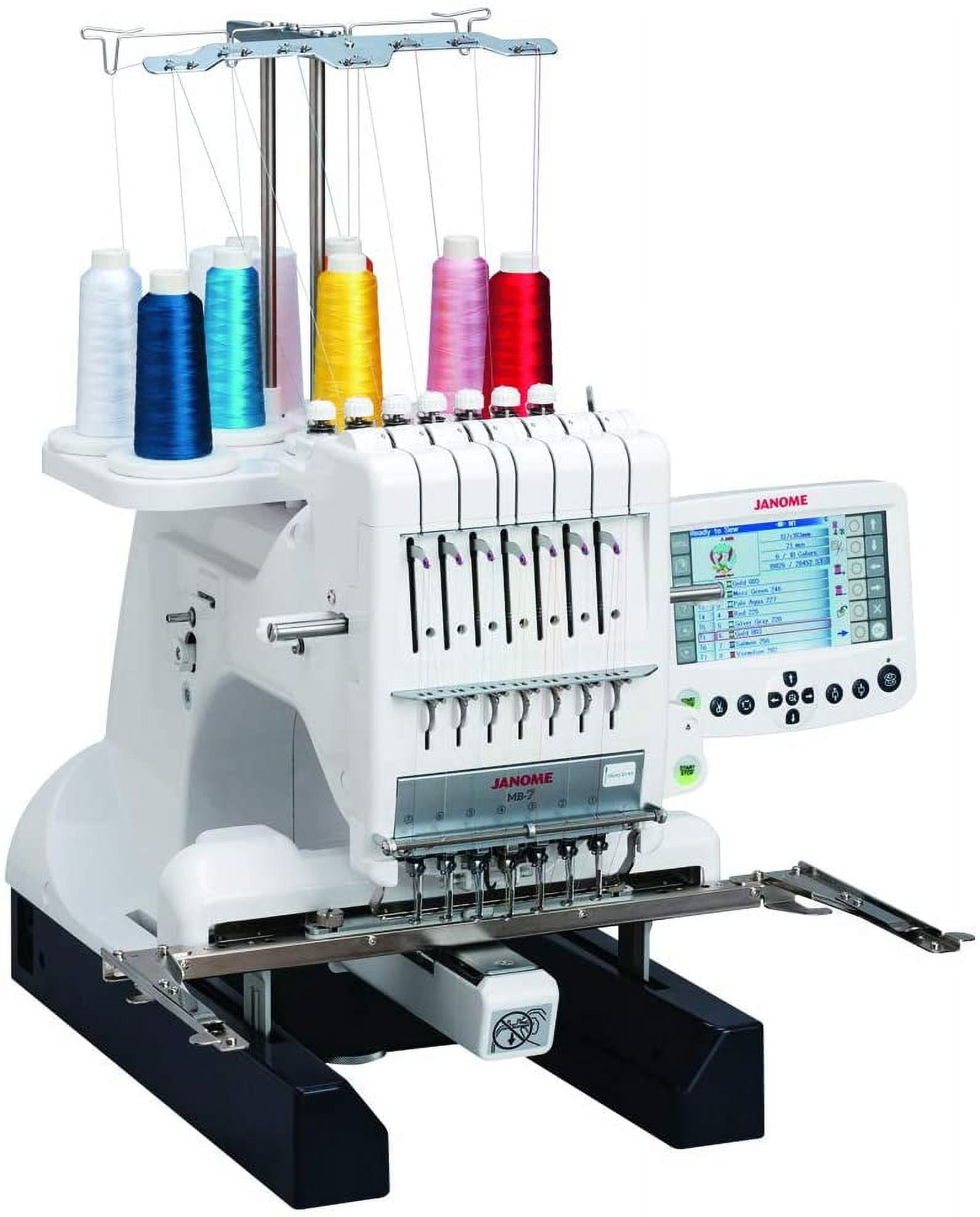Restored Premium Janome MB7 Multi-Needle Embroidery Machine + Warranty ...