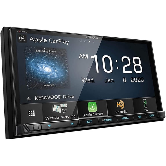 Restored Premium Kenwood Excelon DMX907 6.95" Capacitive Touch Panel ...
