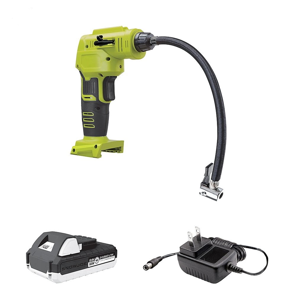 Restored Premium Sun Joe 24V-AJC-LTW 24-Volt Cordless Portable Air ...