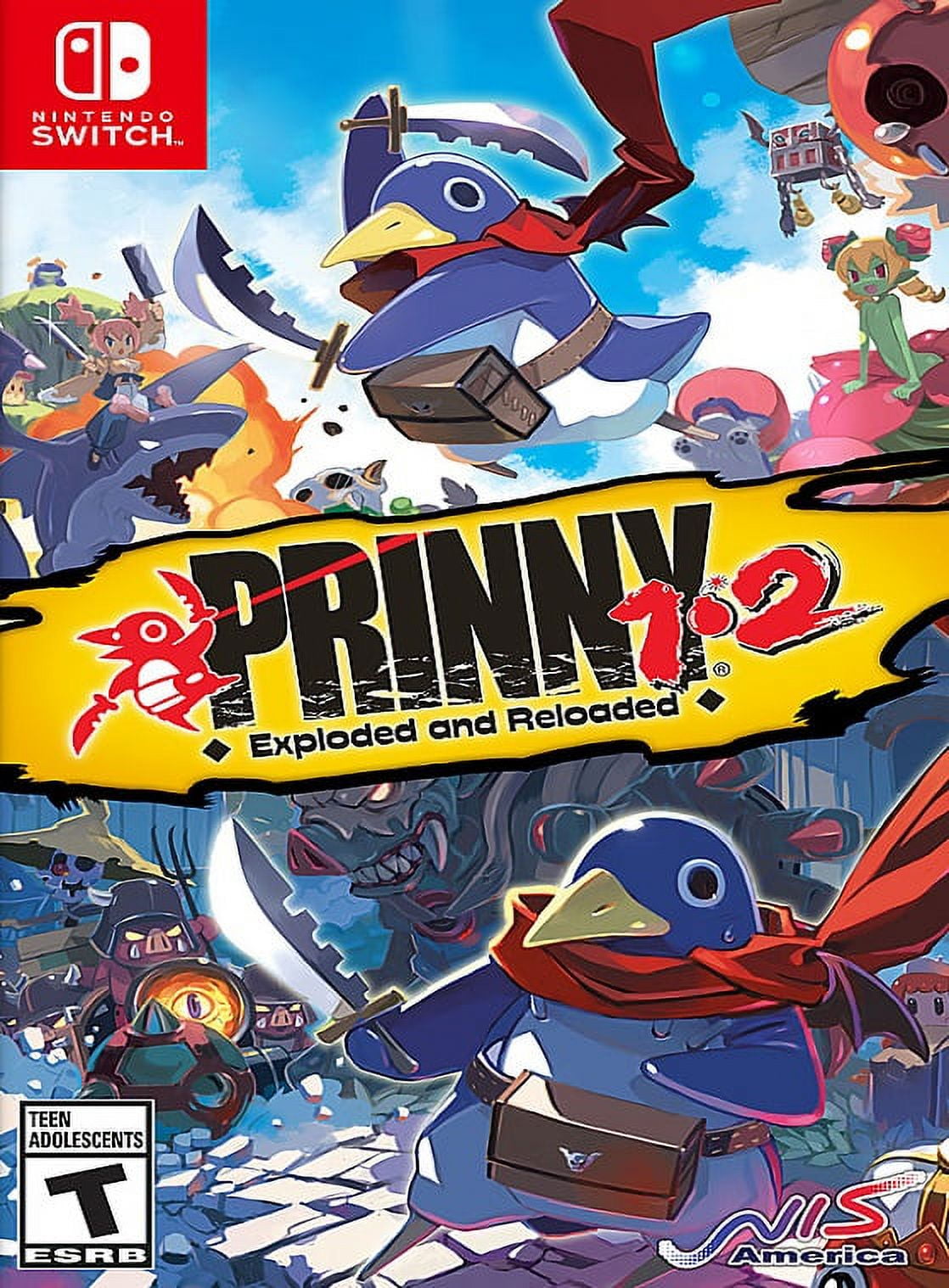 Restored Prinny 1 & 2: Exploded and Reloaded (Nintendo Switch, 2020 ...