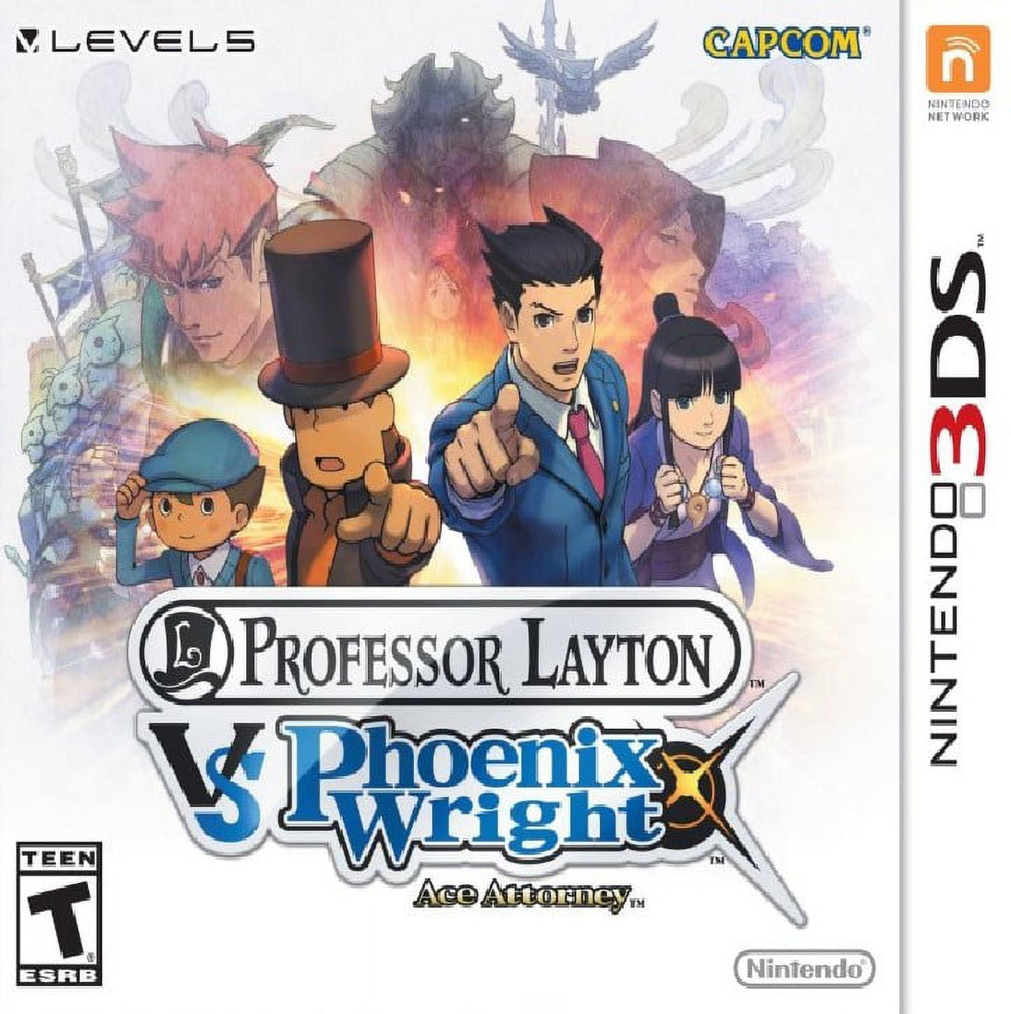 Restored Professor Layton vs. Phoenix Wright: Ace Attorney (Nintendo ...