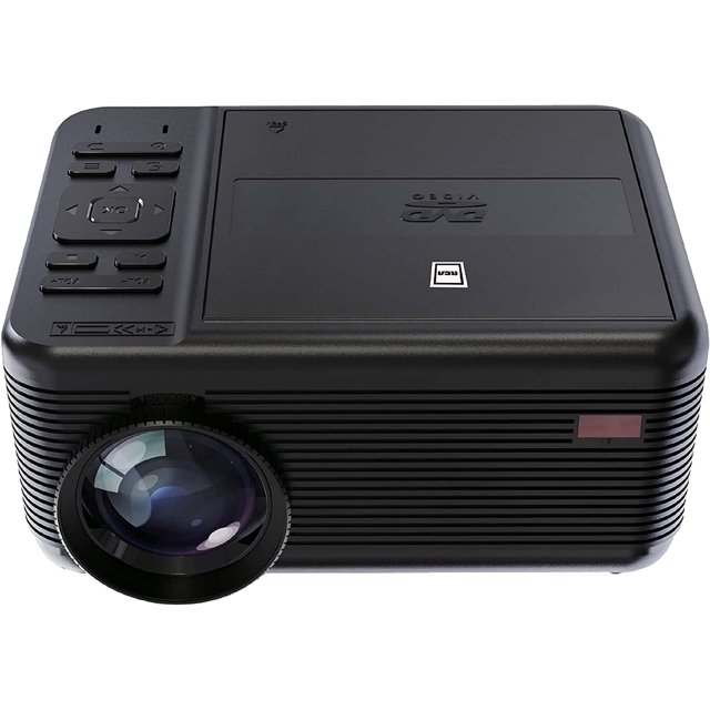 Restored RCA Projector & DVD Player 1080P Bluetooth w/ 100" Foldable ...