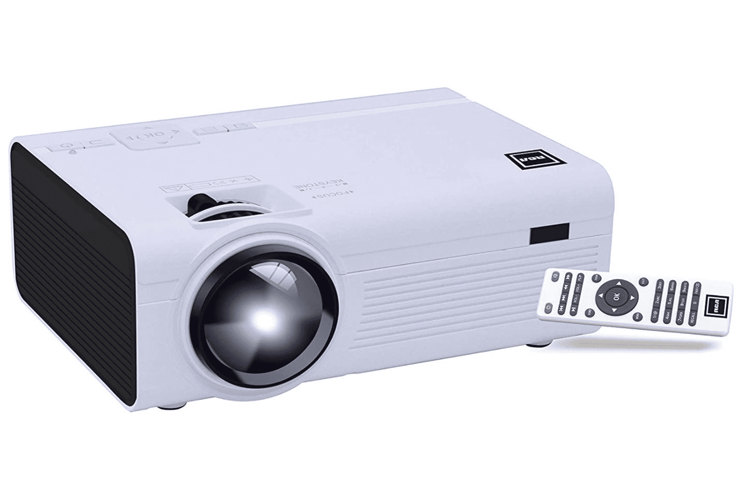 Restored RCA RPJ136-B Projector 2000 Lumens 480p,1080P compatible 150 ...