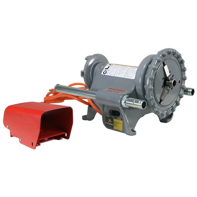 Restored RIDGID® 300 Power Drive Pipe Threading Machine 41855 & Foot ...