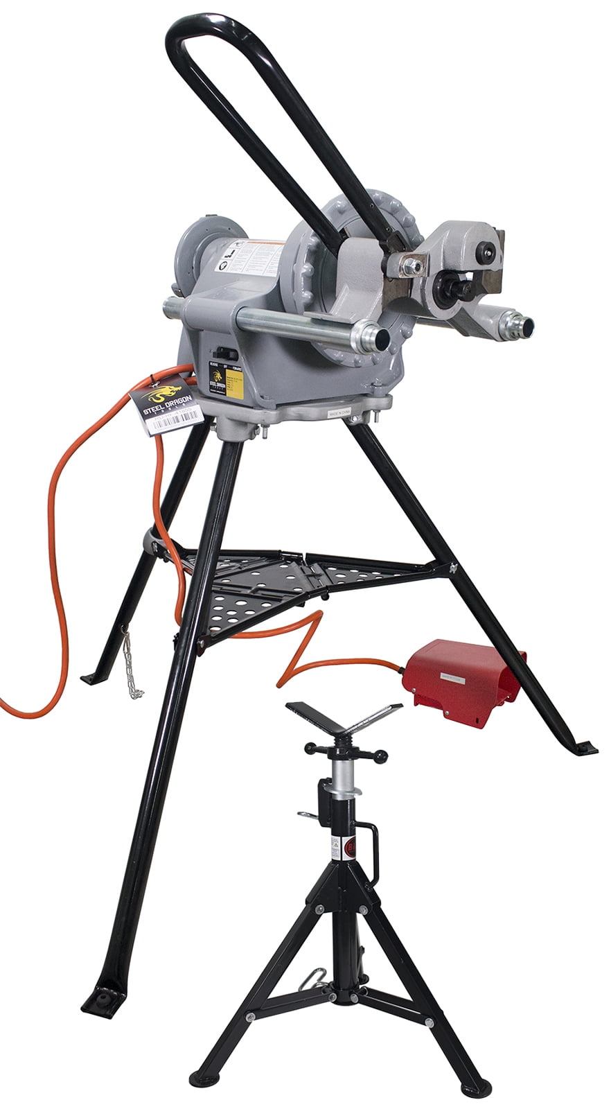 Restored RIDGID® 300 Power Drive and Steel Dragon Tools® 916 Roll ...