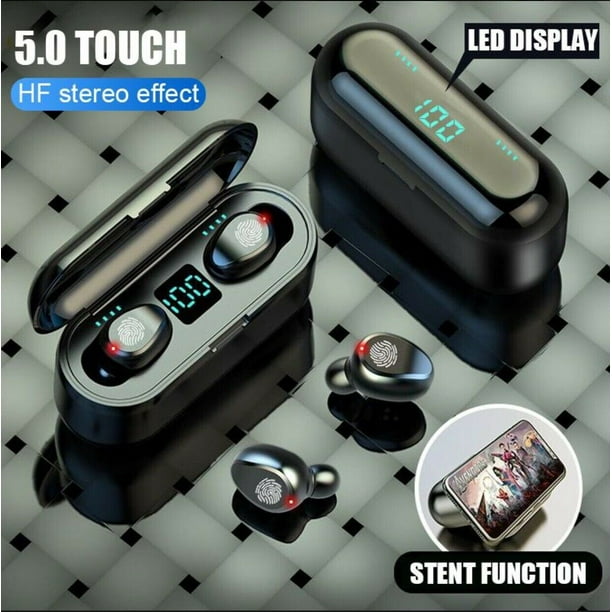 Restored ROHS TWS Bluetooth 5.0 Wireless Headset, Black - ABS+PC ...