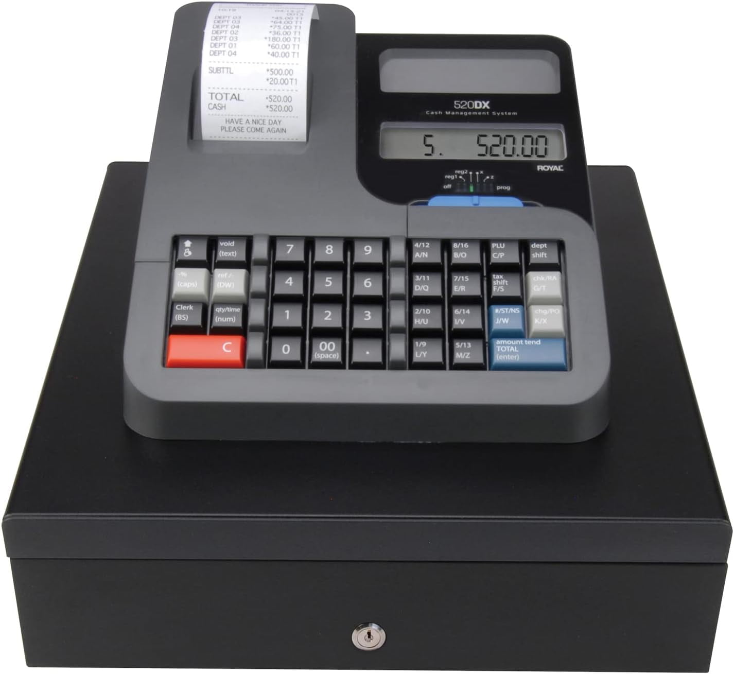 Restored ROYAL 520DX CASH REGISTER (Refurbished) - Walmart.com