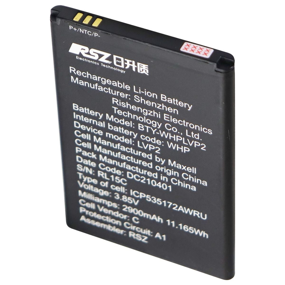 Restored RSZ 3.85V Rechargeable 2900mAh Battery for Home Phone LVP2 ...