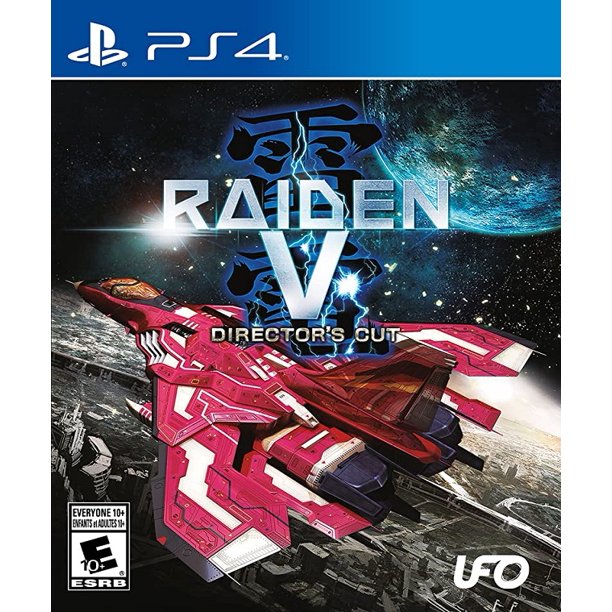 Restored Raiden V: Director's Cut (PlayStation 4) Shooter Game ...