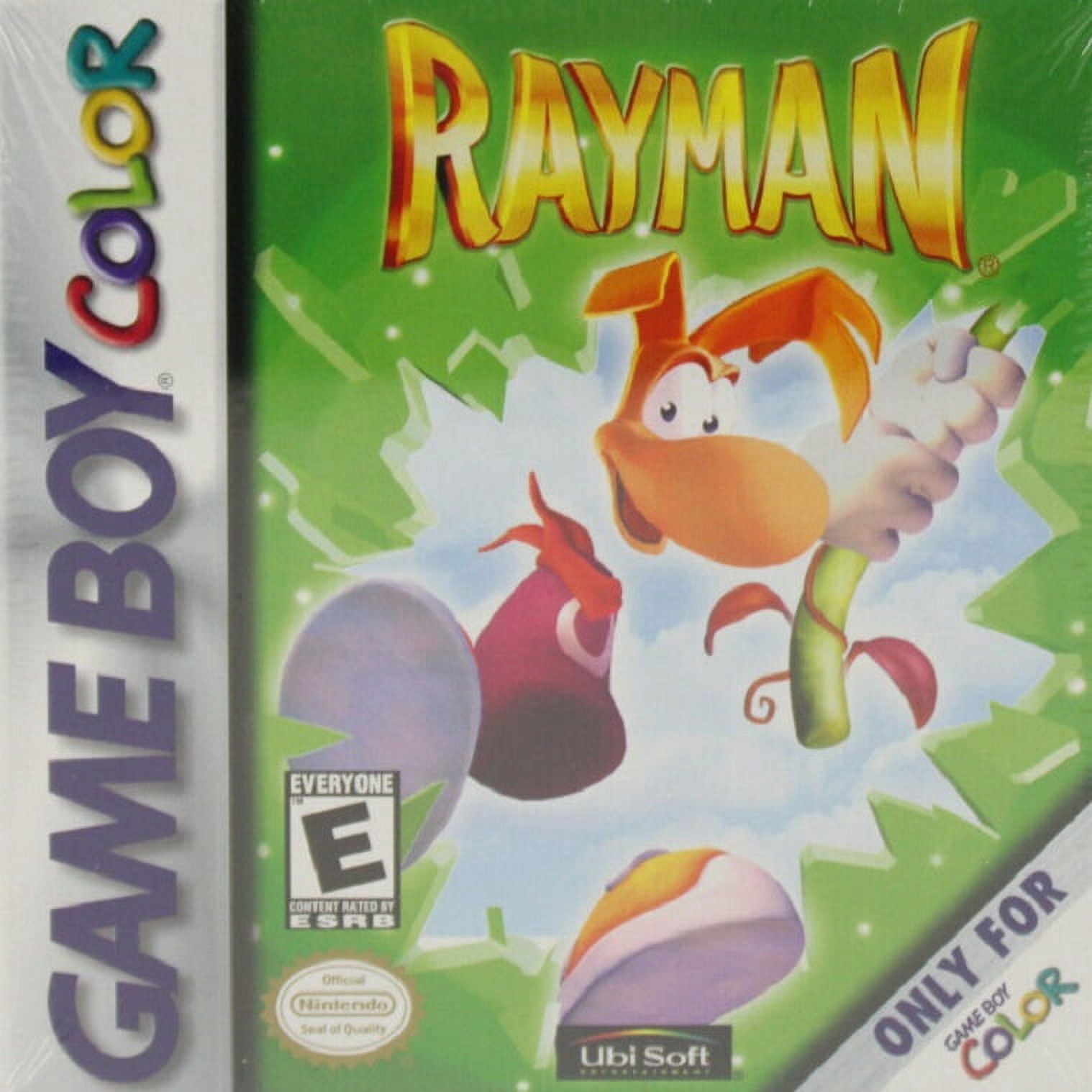 Restored Rayman (Nintendo Gameboy Color, 2000) Video Game (Refurbished ...