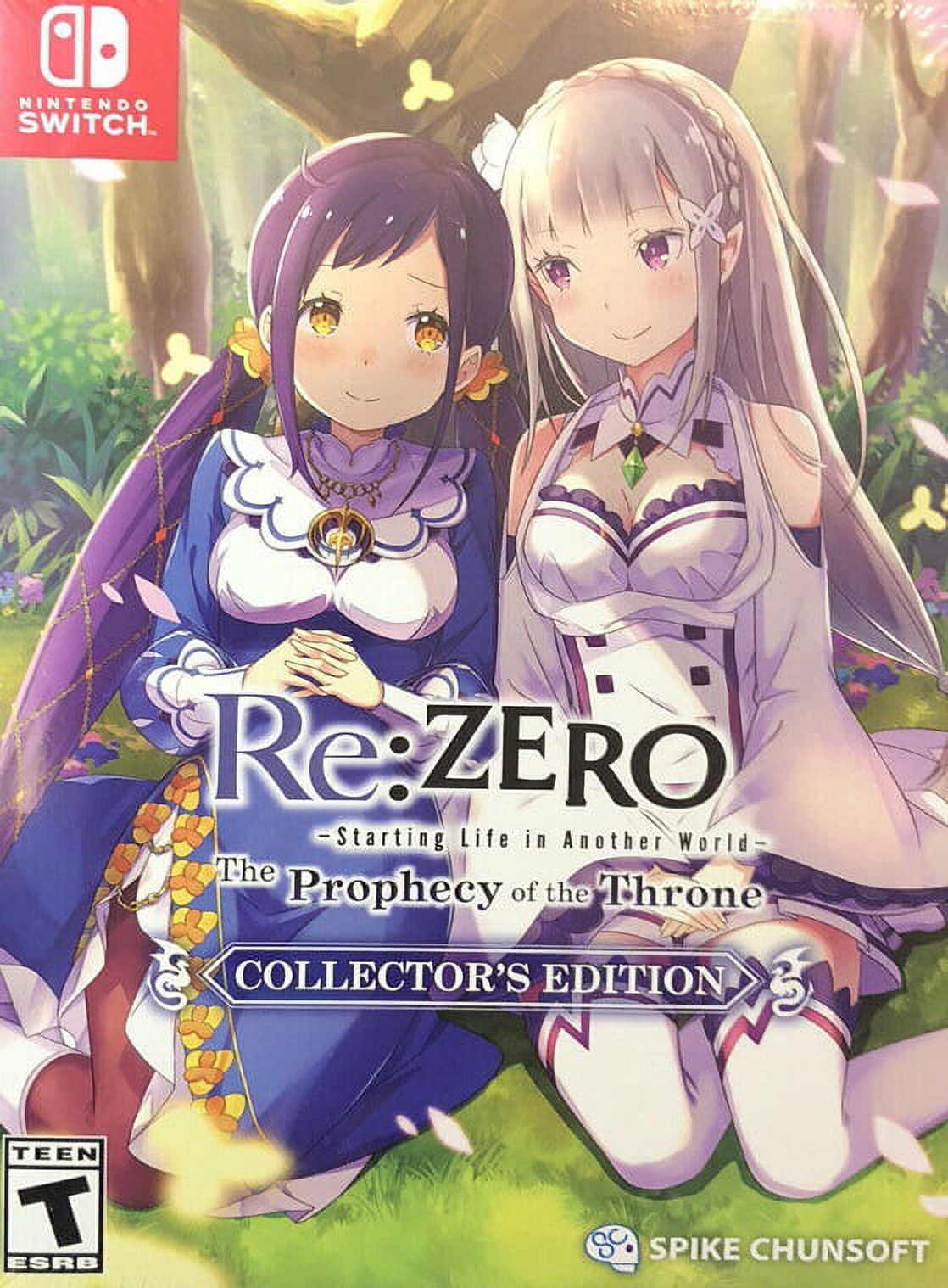 Restored Re:ZERO - The Prophecy of the Throne Collector's Edition ...