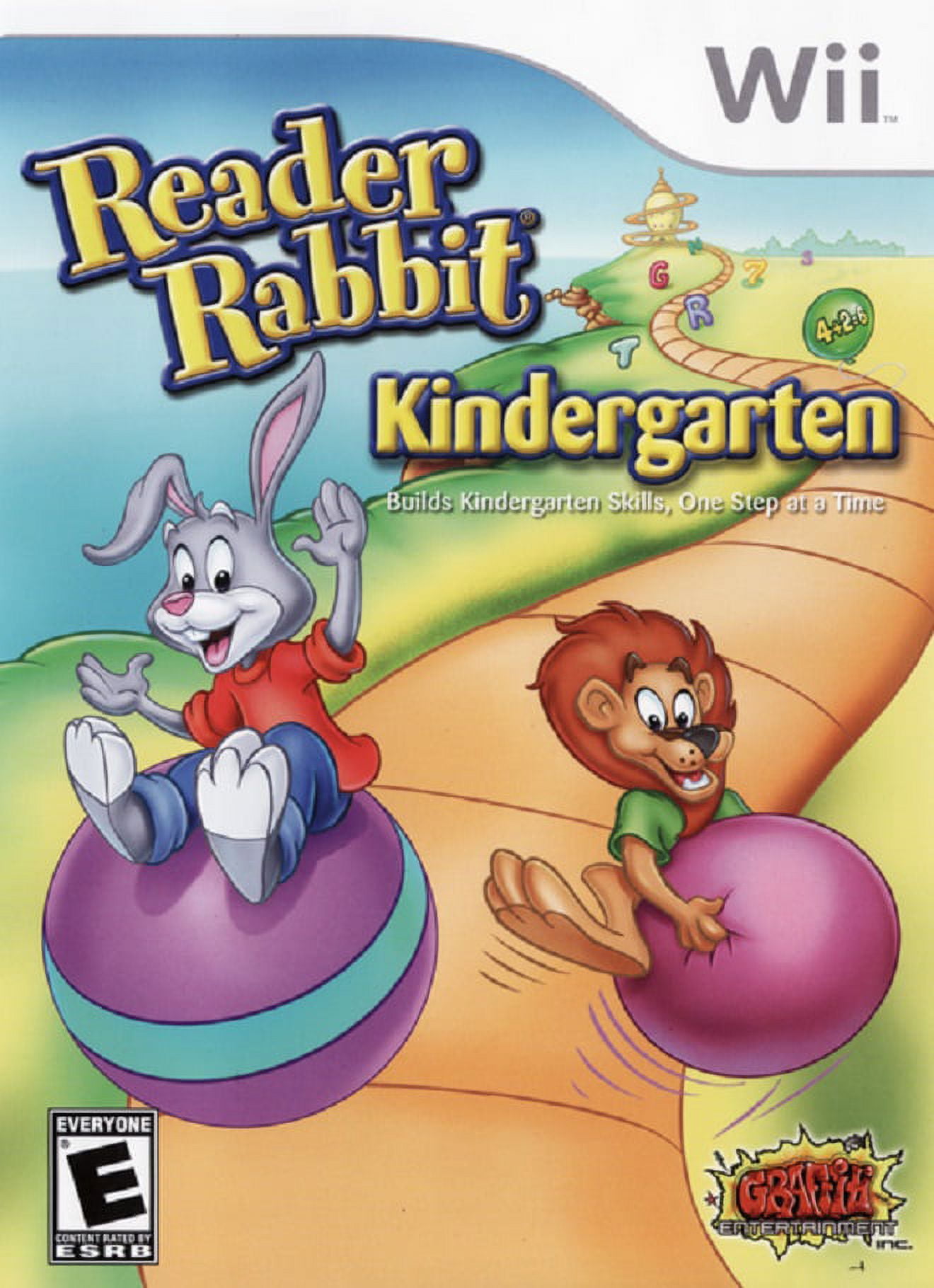 Restored Reader Rabbit Kindergarten (Nintendo Wii, 2011) Educational ...