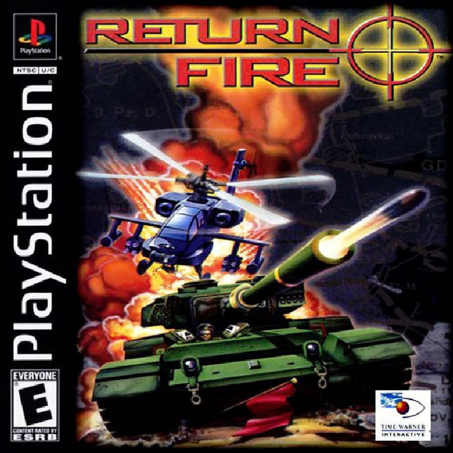 Restored Return Fire (Sony PlayStation 1, 1996) War Game (Refurbished ...