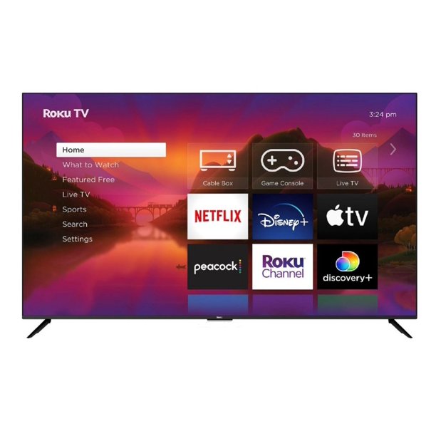 Restored Roku 43" Select Series 4K HDR Smart Roku TV with Roku TV ...
