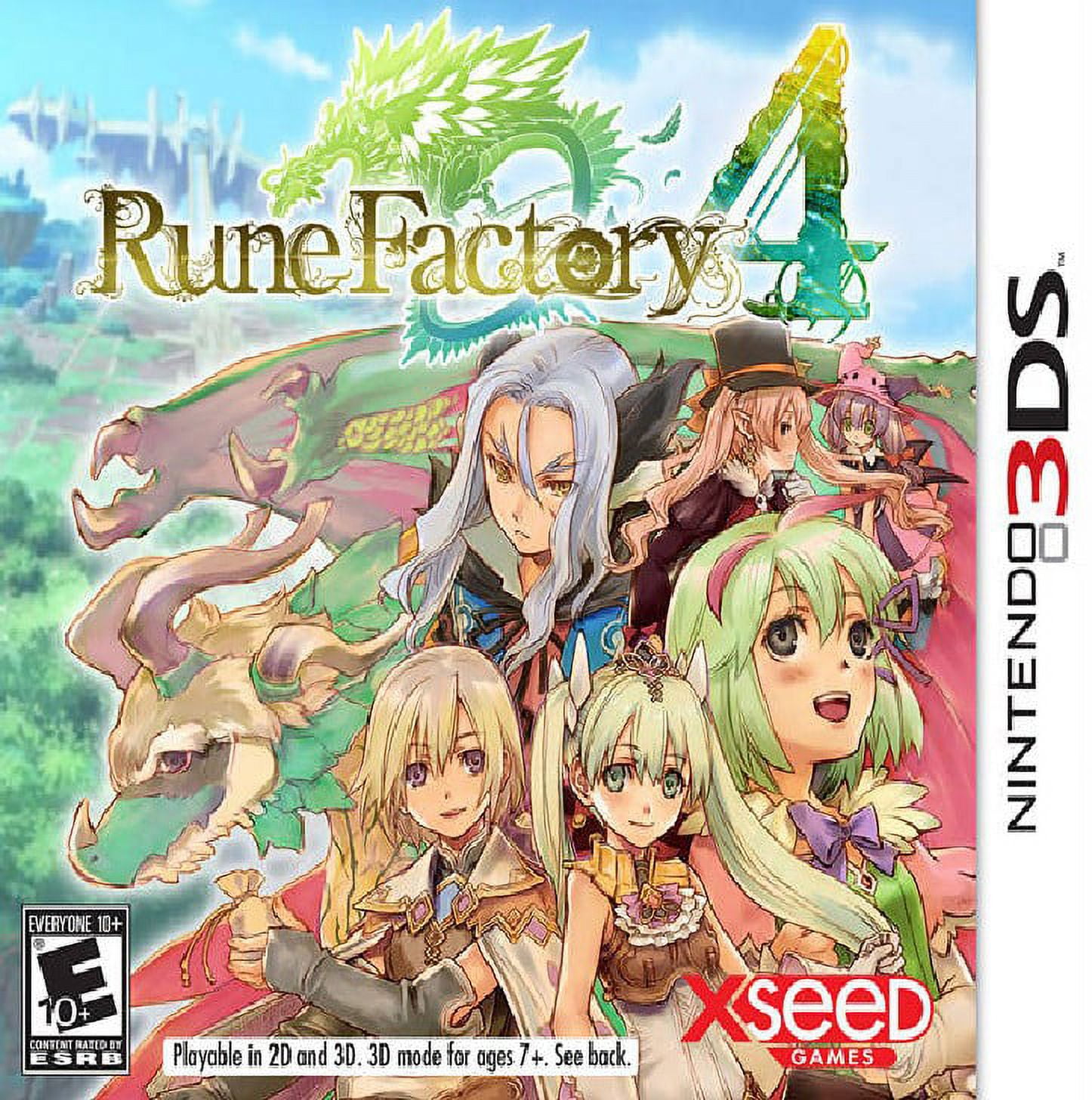 Restored Rune Factory 4 (Nintendo 3DS, 2013) Video Games (Refurbished ...