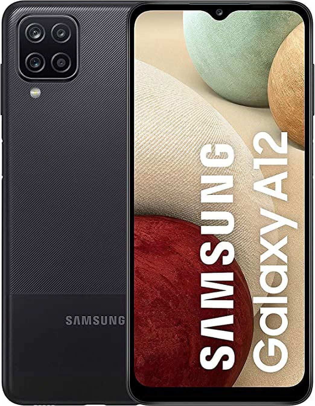 Restored SAMSUNG GALAXY A12 32GB VERIZON SMA125U BLACK (Refurbished ...