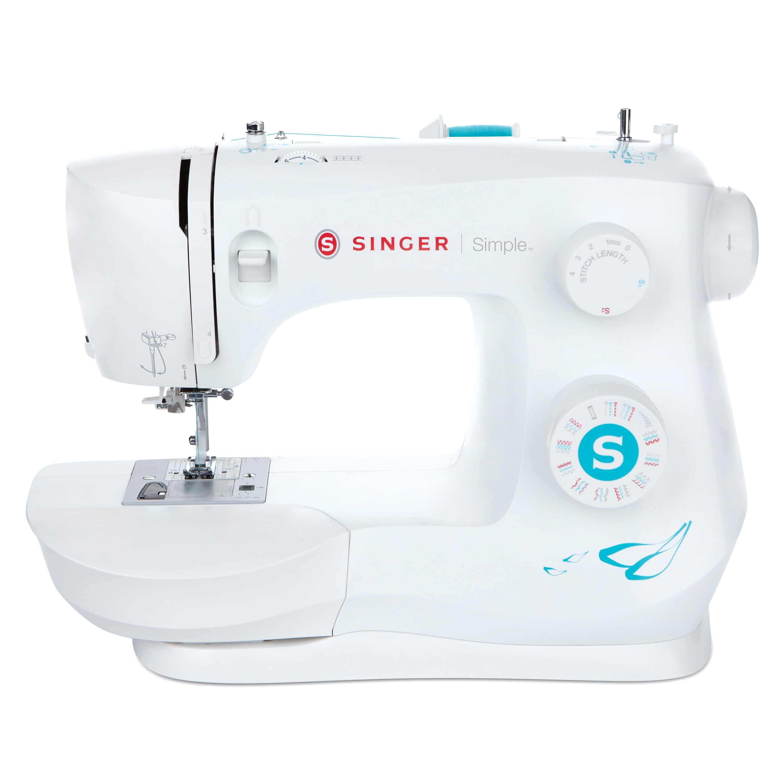 Restored SINGER Simple™ 3337 Mechanical Sewing Machine (Refurbished ...