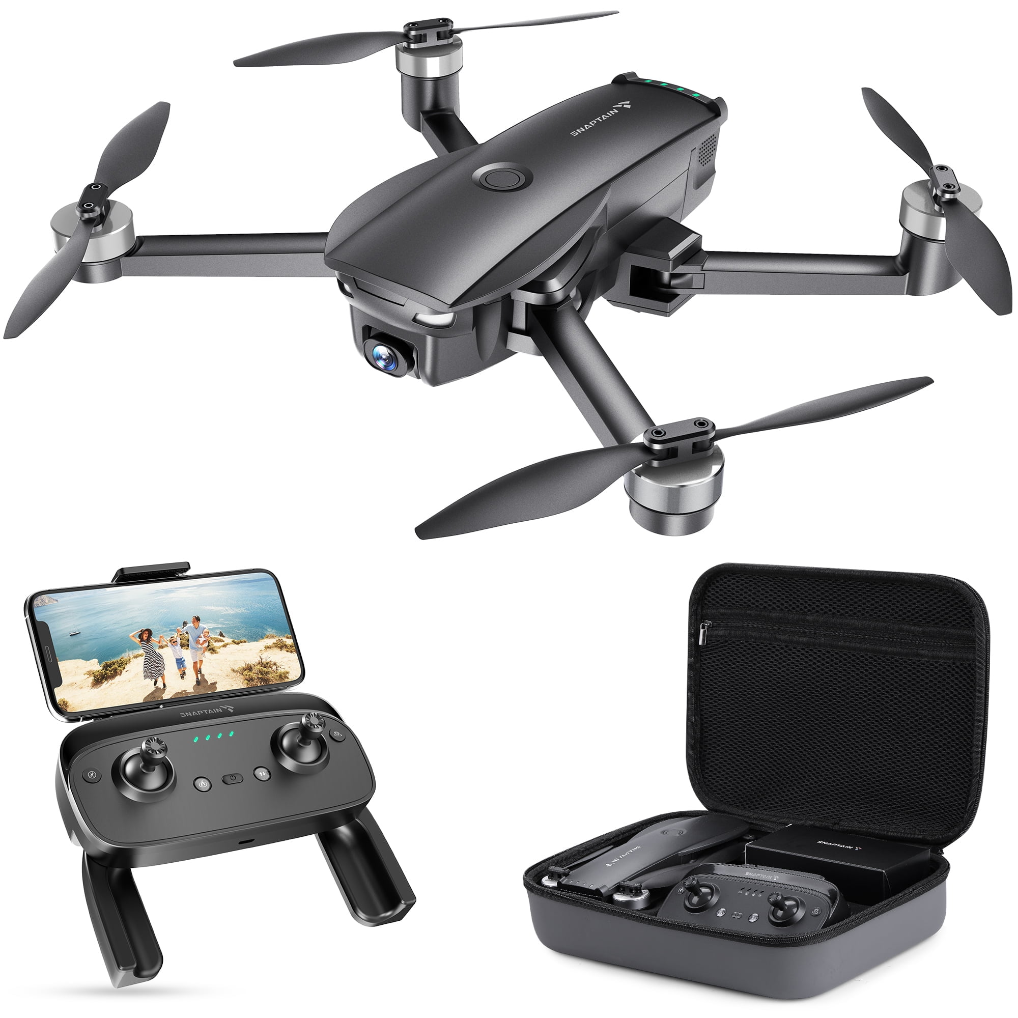 SNAPTAIN SP7100, Foldable GPS Brushless Drone for Adults, 4K HD Camera ...