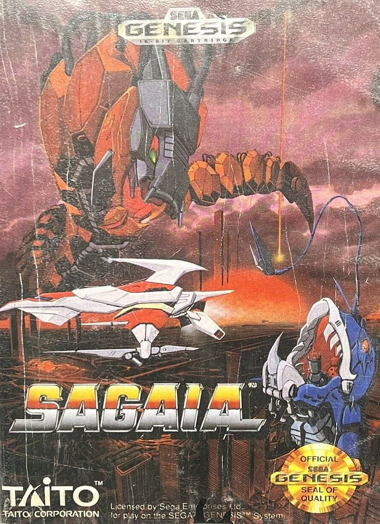 Restored Sagaia (Sega Genesis, 1991) Video Game (Refurbished) - Walmart.com