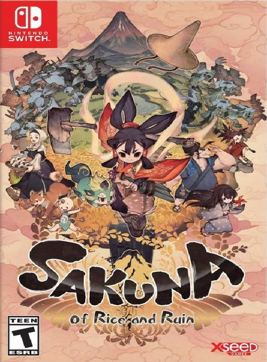 Restored Sakuna: of Rice and Ruin (Nintendo Switch, 2020) RPG Game ...