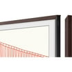 "SAMSUNG 65"" Class The Frame Customizable Bezel Modern Teak VG ...