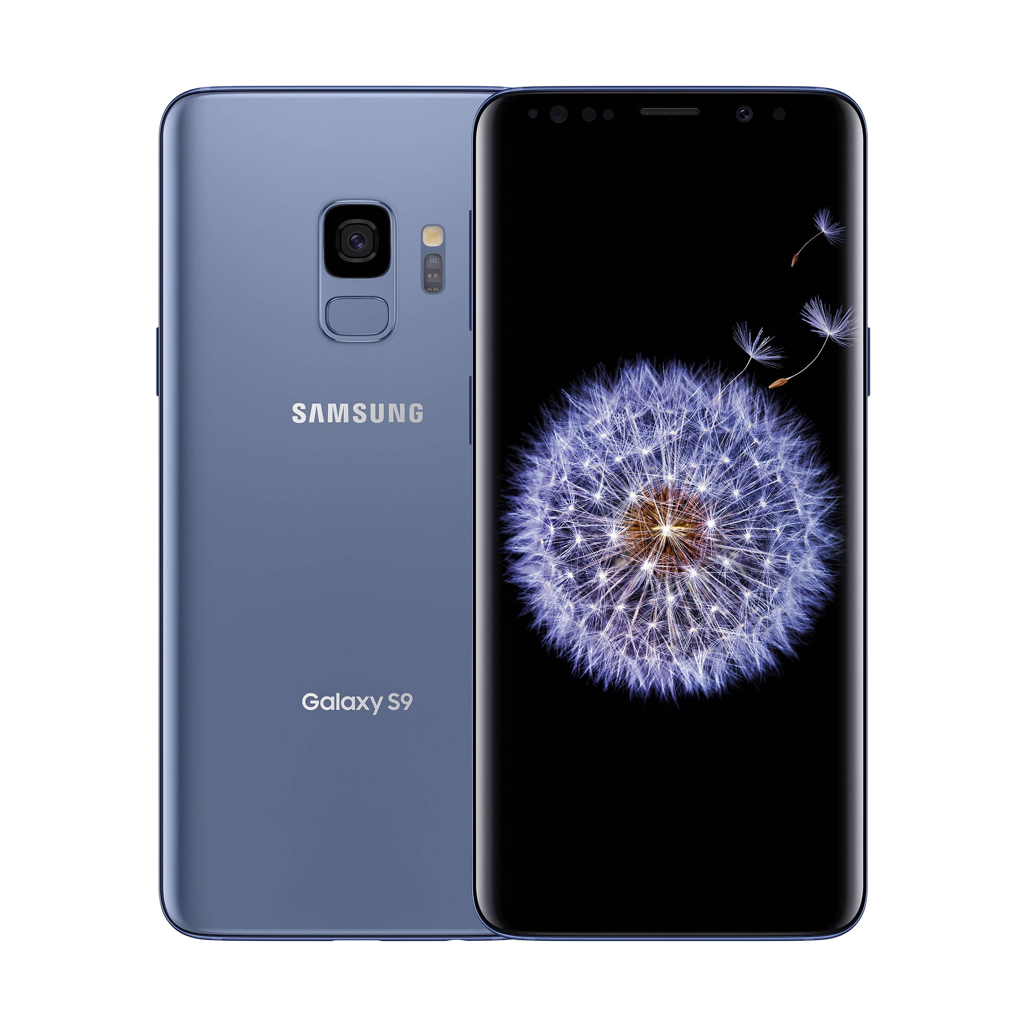 Restored Samsung G960 Galaxy S9, 64 GB, Coral Blue - Fully Unlocked ...